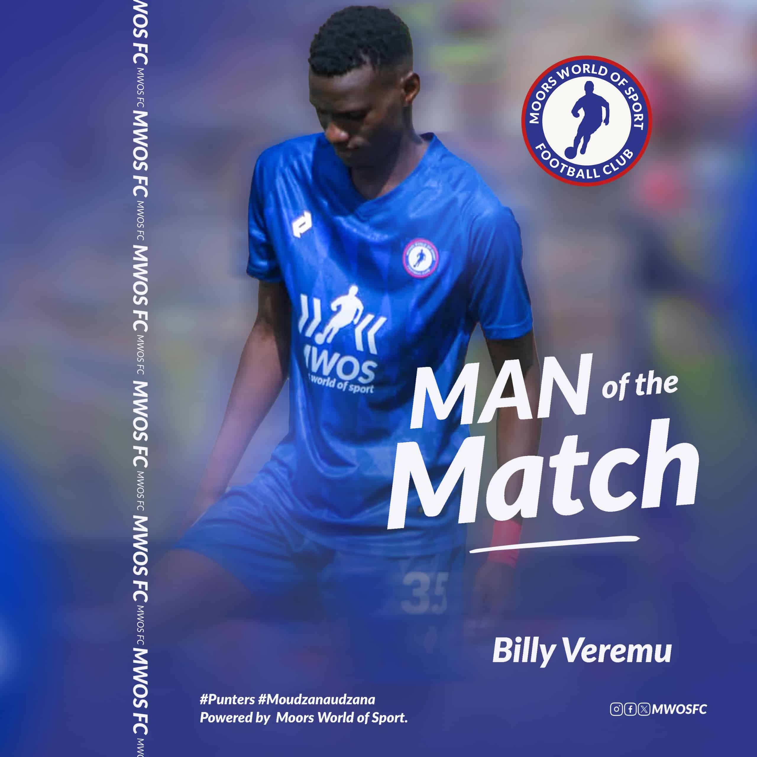 Billy Veremu Continues Stellar Form as MWOS FC Maintains Unbeaten Start ...