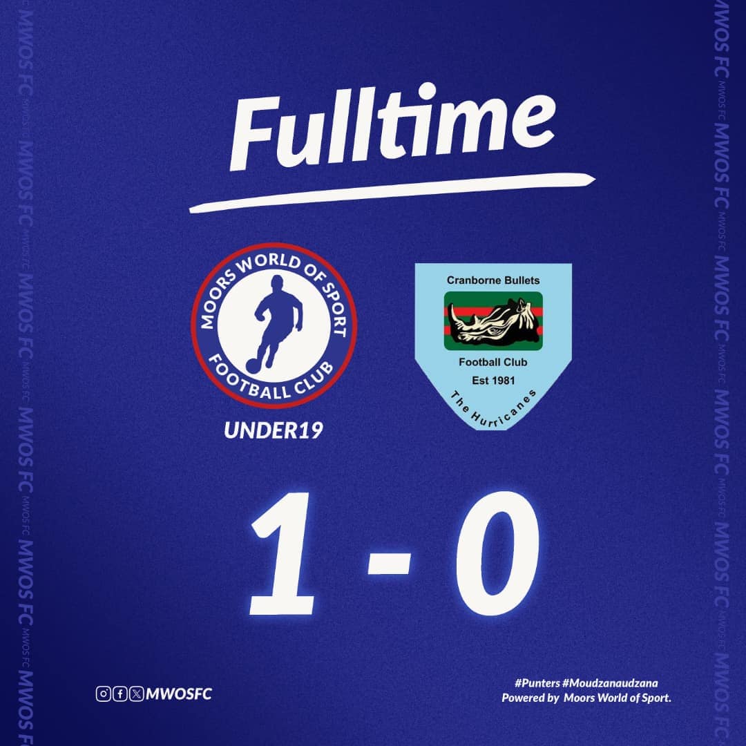 Zhuwaki’s Impact Strike Fuels Survival Fight for MWOS FC U19 - MWOS FC ...